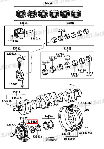 Genuine Toyota JZ Front Timing Belt Plate - 13566-46010 – Boost Factory