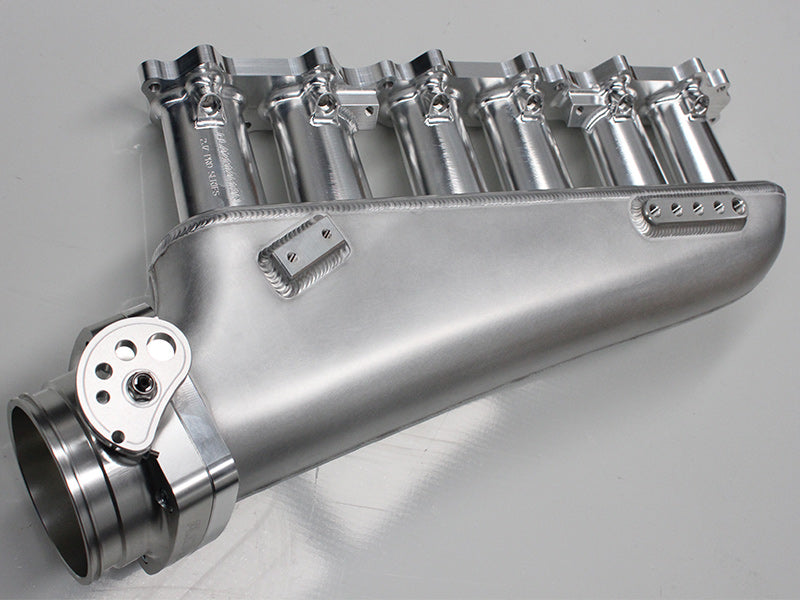PLAZMAMAN 2JZ-GE “N/A Head” Billet Inlet Manifold – 6 Injector – Boost ...