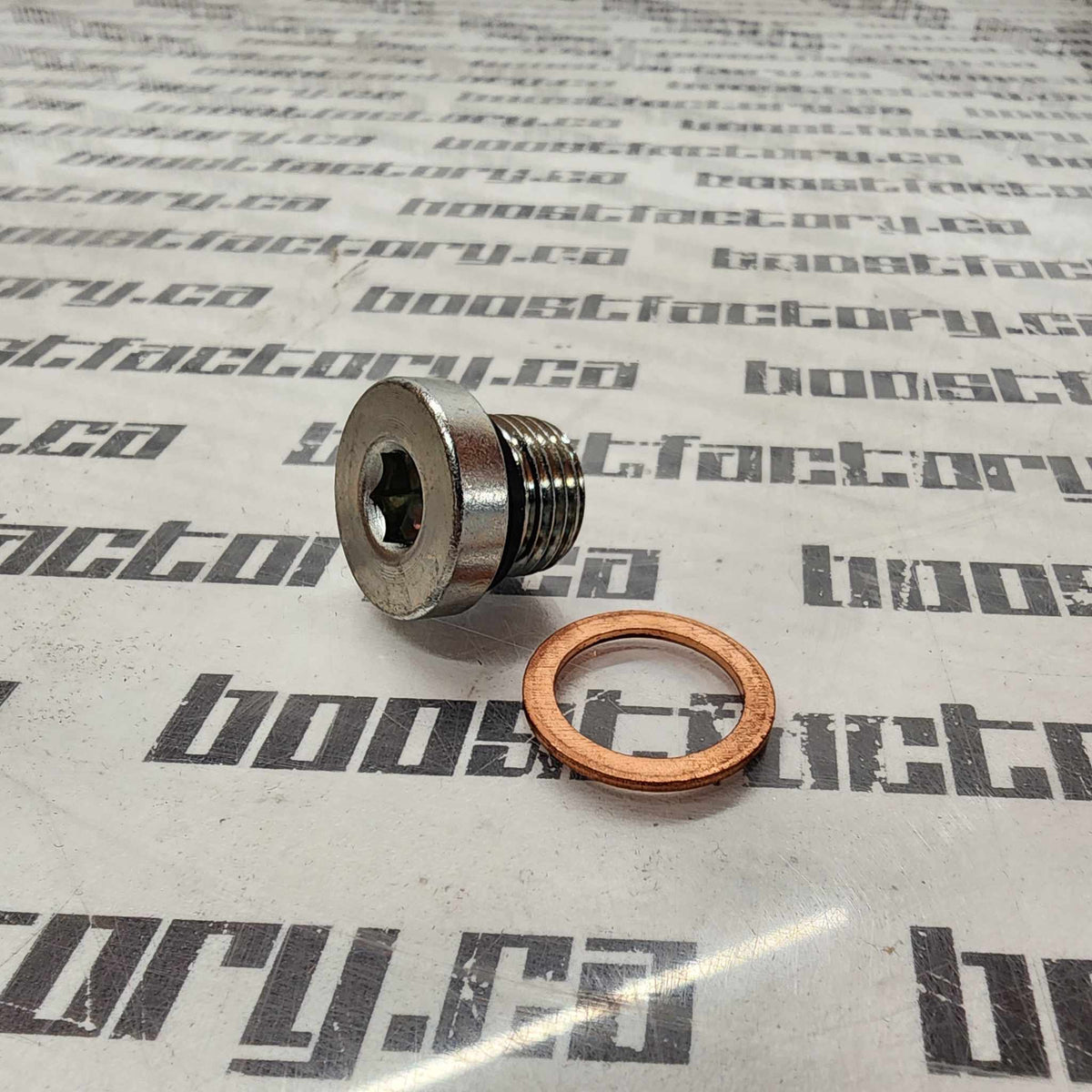 Boost Factory 2JZ-GTE VVTi Oil Feed Block Off Plug