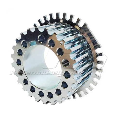 PHR One Piece Billet Timing Belt Drive Gear for 2JZ-GTE (36-2 tooth pi ...