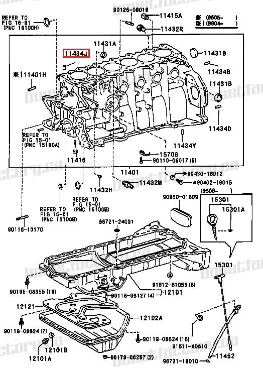 Genuine Toyota JZ Cylinder Head Dowel - 90253-14003 – Boost Factory