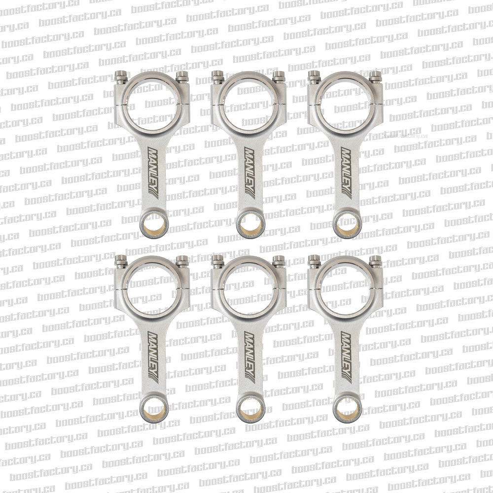 Manley RB25 RB26 H Beam forged connecting rods 14028-6 – Boost Factory