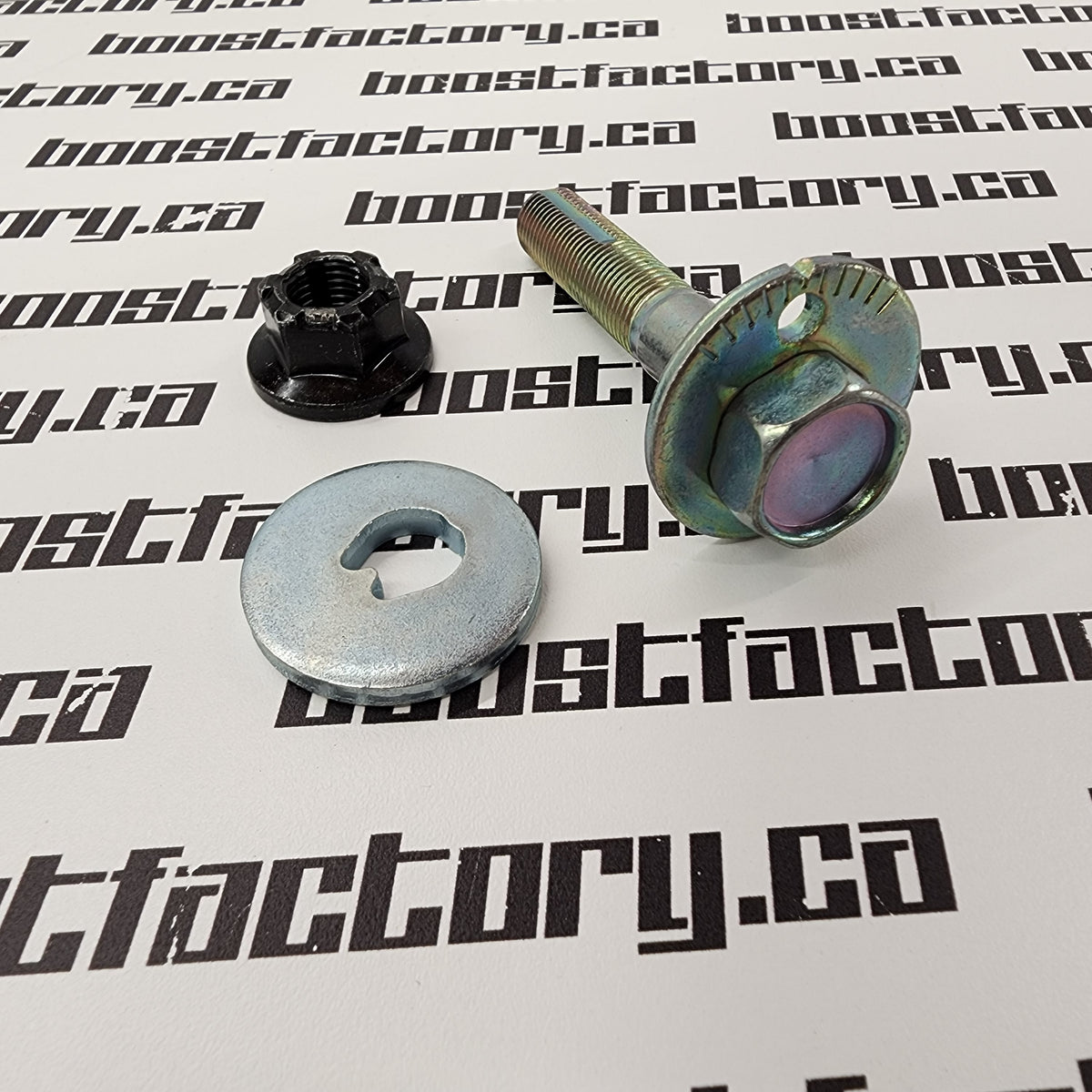Genuine Nissan Suspension Alignment Eccentric Bolt Kit! – Boost Factory