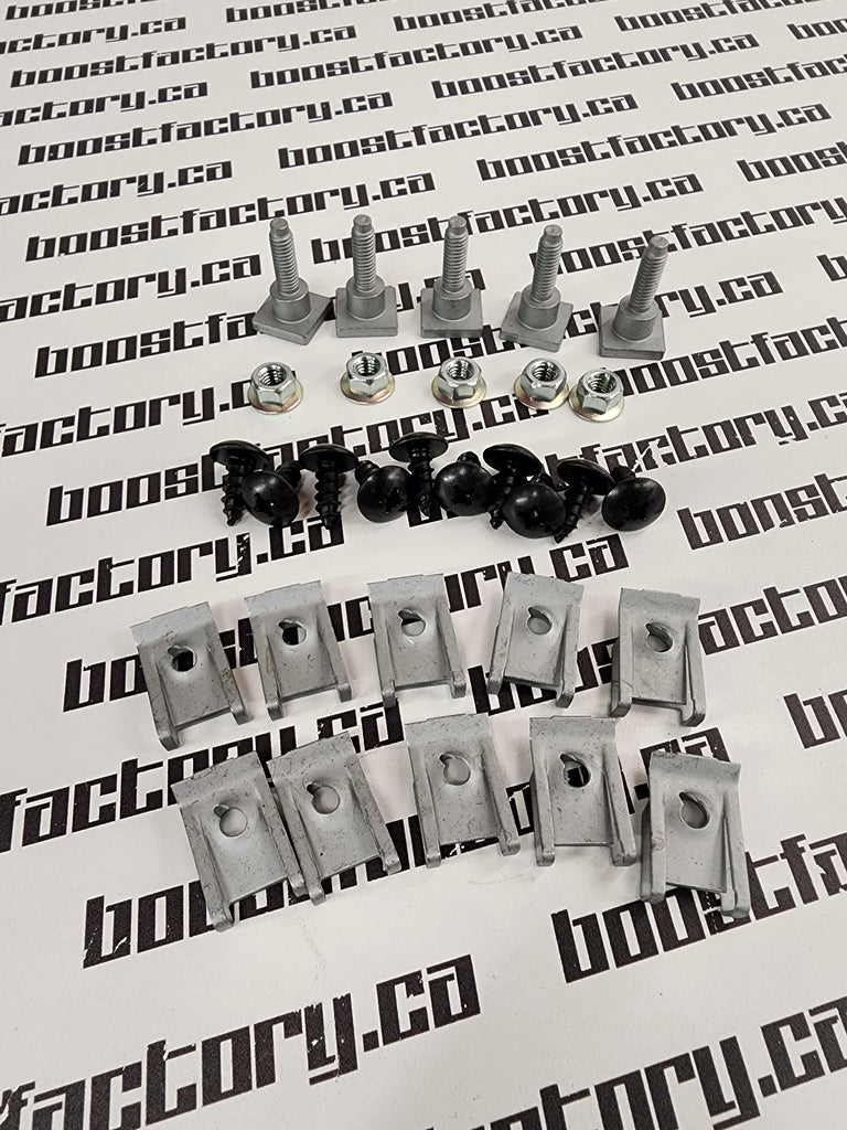 Genuine Nissan Skyline R32 GTR Front Lip / Spoiler Mounting Hardware K ...