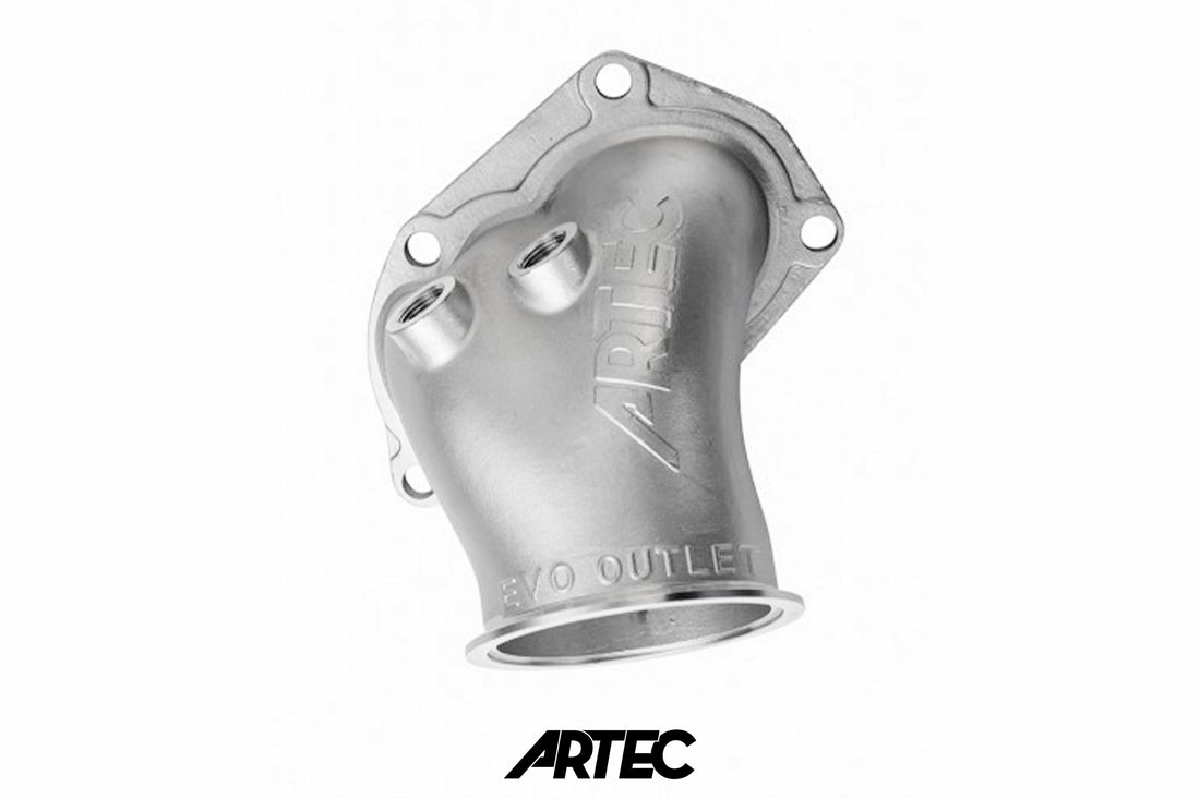 Artec Mitsubishi Evolution Evo 4-9 4G63 3.5” Cast Outlet O2 Housing Du ...